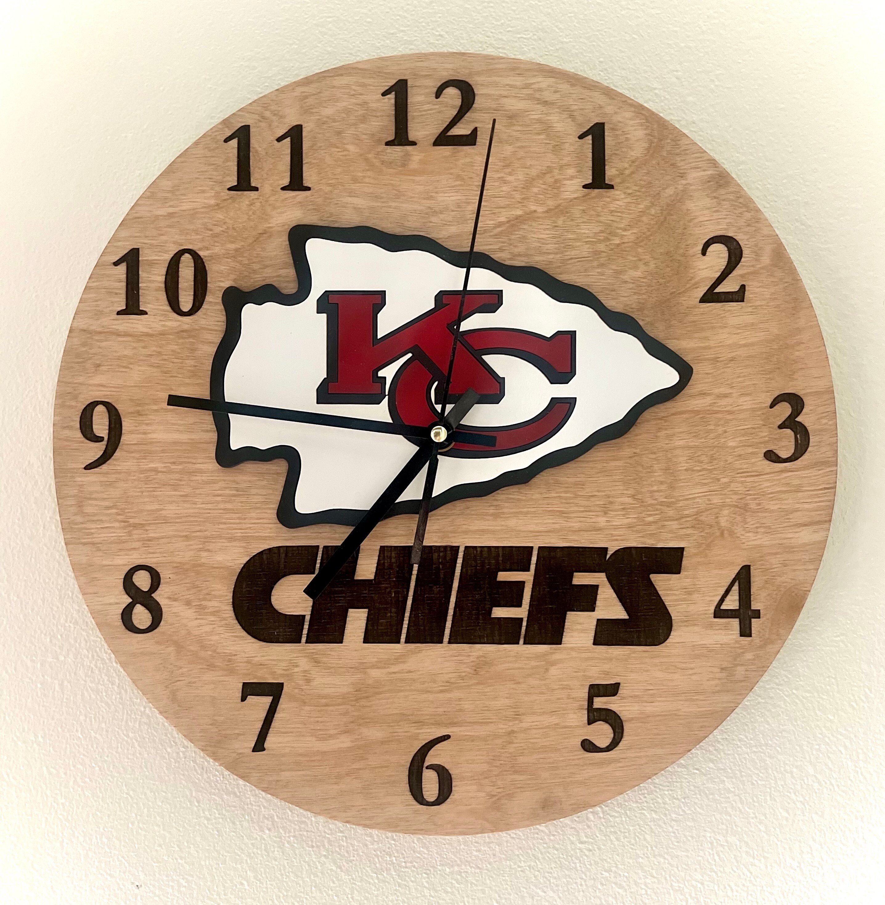 NFL Football Clock - Etsy