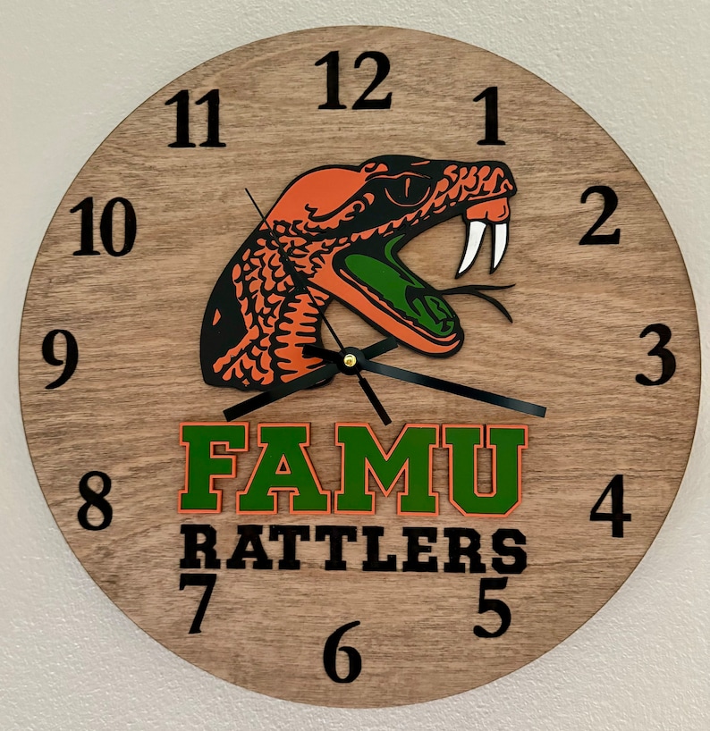 College Football Clock - Etsy