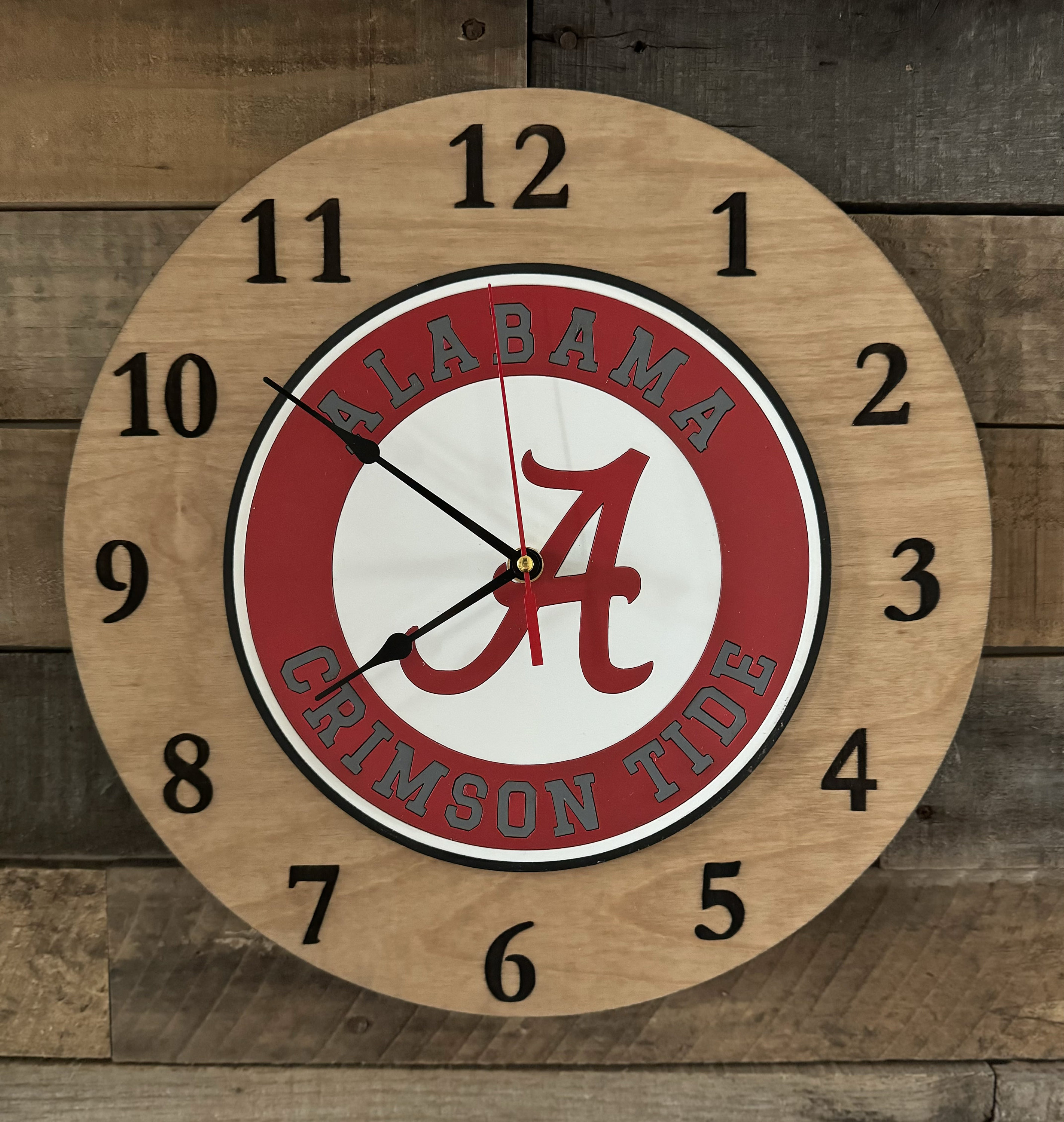 College Football Clock - Etsy