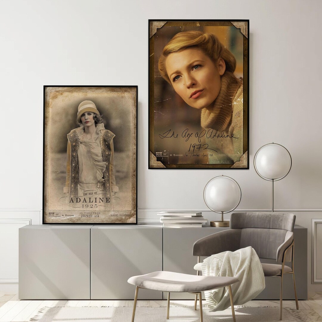 Movie Posters -the Age of Adaline, Wall Art Prints, Canvas Posters ...