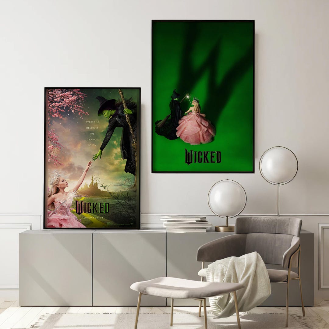 Fantasy Musical Posters-wicked, Wall Art Prints, Canvas Posters ...