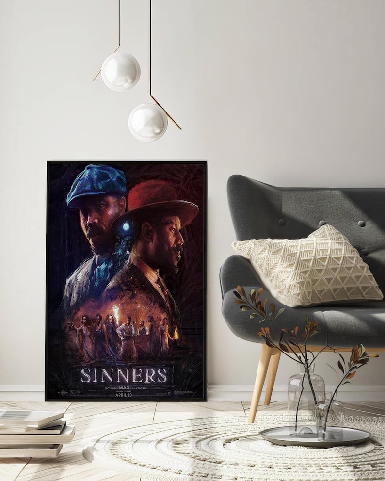 Horror Movie Posters -sinners, Wall Art Prints, Canvas Posters ...