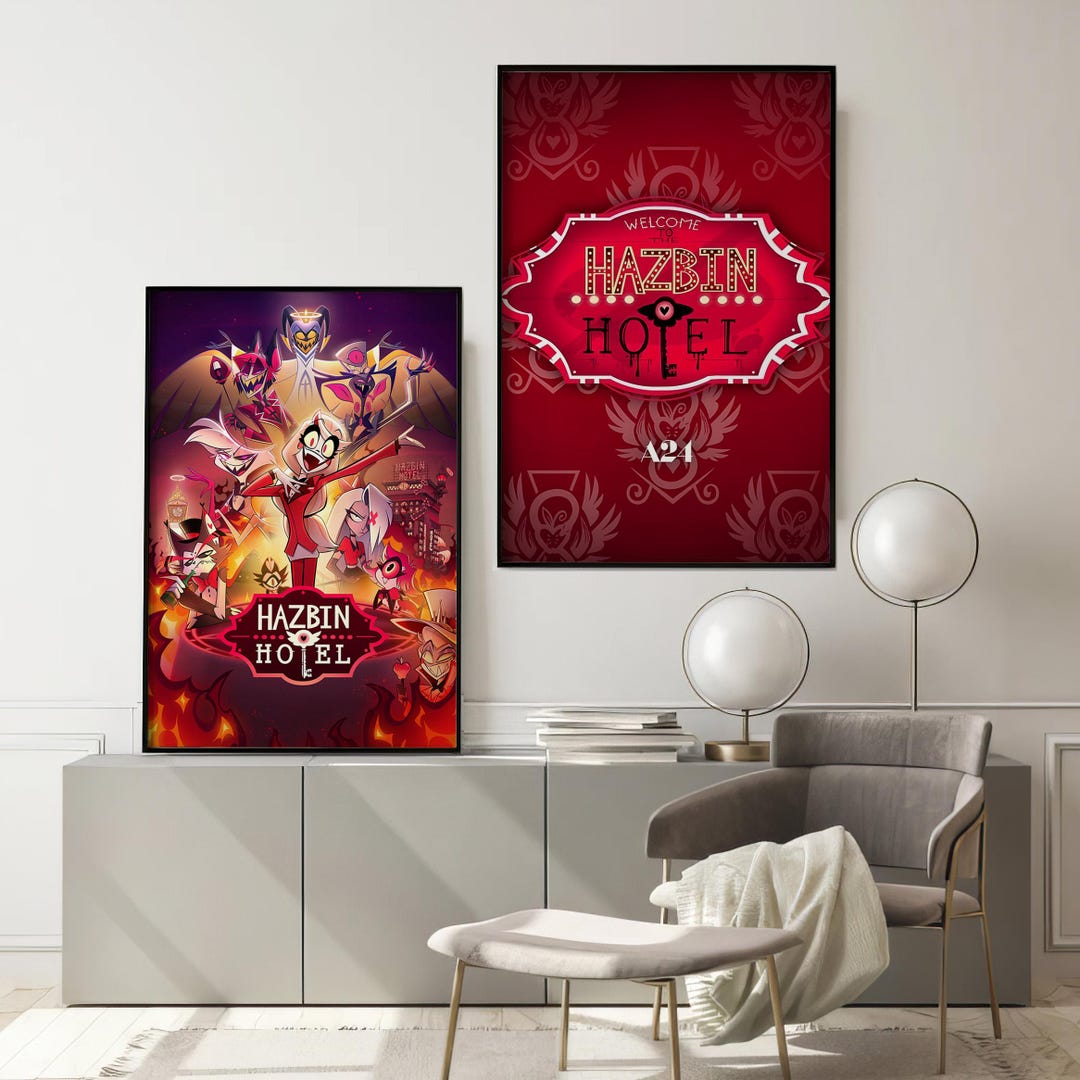 Movie Posters -hazbin Hotel , Wall Art Prints, Canvas Posters ...