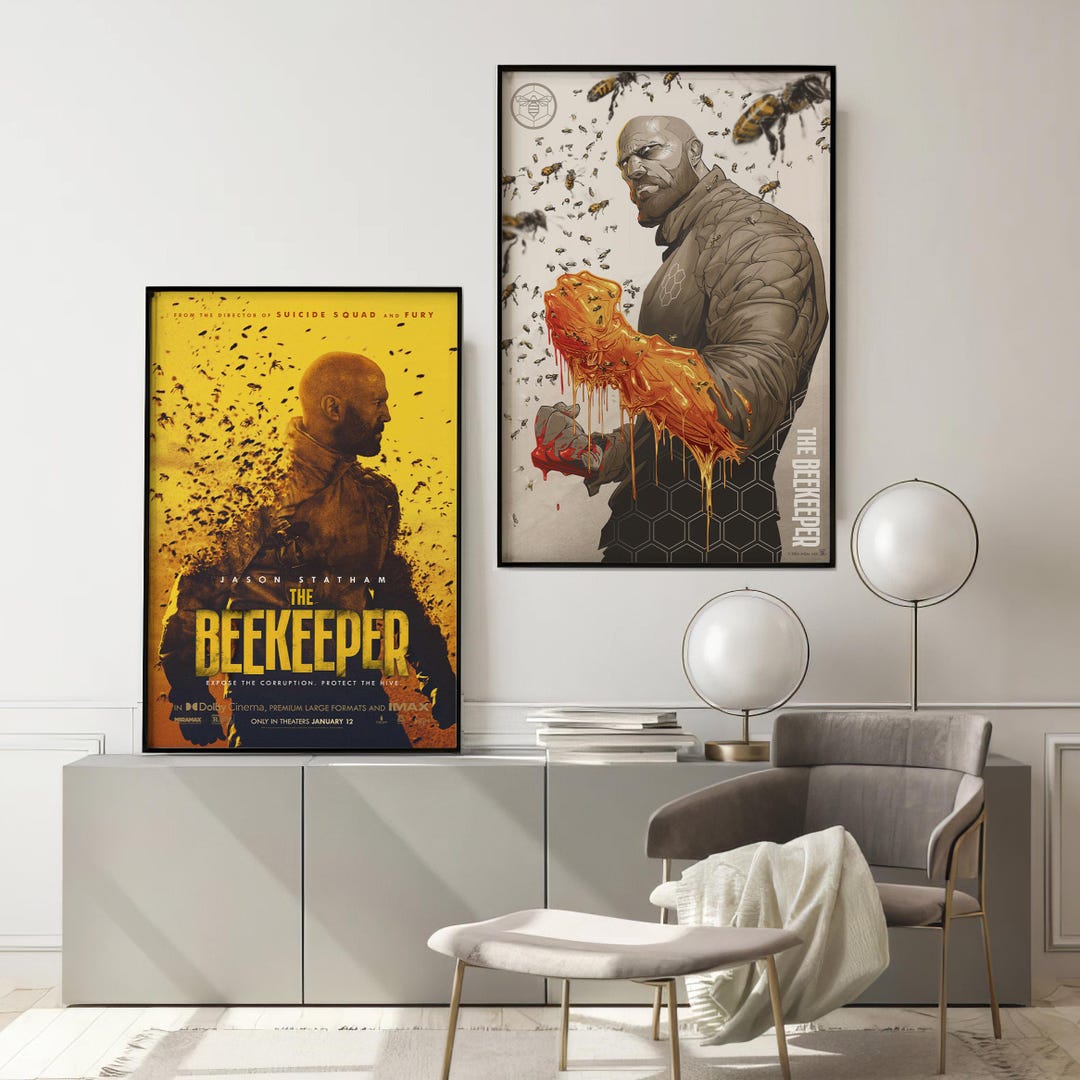 Horror Movie Posters -the Beekeeper, Wall Art Prints, Canvas Posters ...