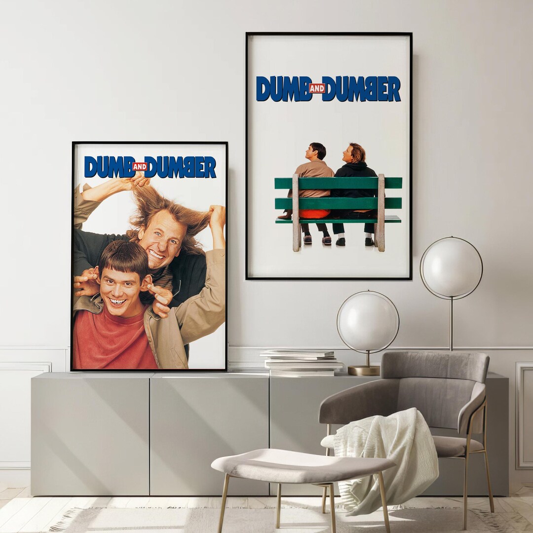 Comedy Movie Posters -dumb & Dumber, Wall Art Prints, Canvas Posters ...