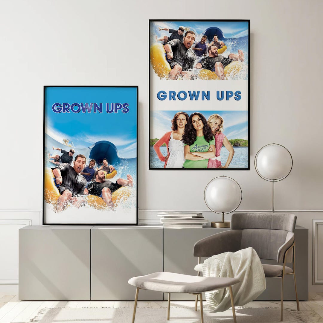 Movie Posters-grown Ups, Wall Art Prints, Canvas Posters, Personalized ...