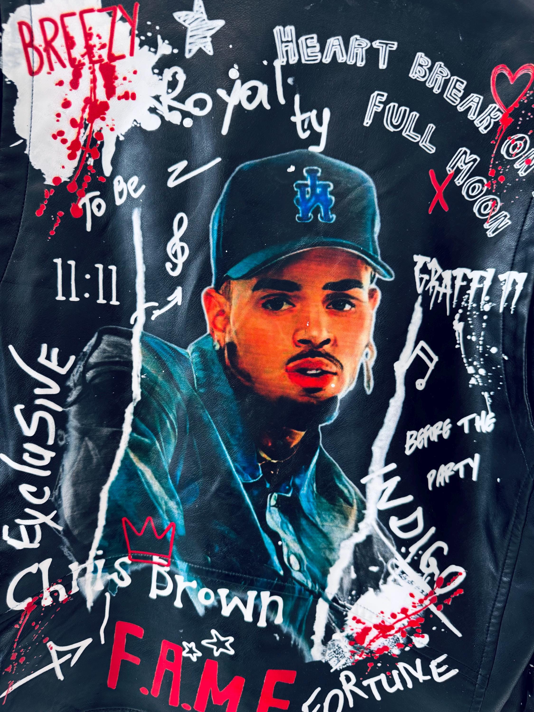 Custom Eco Leather Jacket – Personalized With Your Text, Logo, Portrait ...