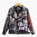 Custom Women Leather Jacket, Printed Leather Jacket for Women,custom ...