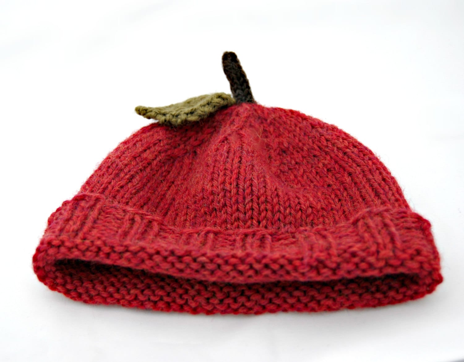 Knitting Pattern Wool Apple Hat 4 Sizes: Baby 0-6 and 6-12 - Etsy