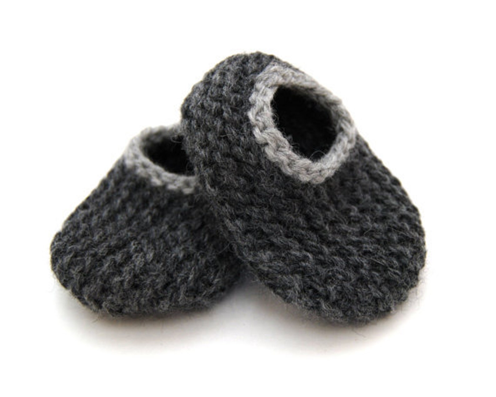Knitting Pattern - Wool Baby Slippers, Sizes 0-18 Months, Instant ...
