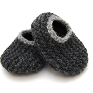 Knitting Pattern - Wool Baby Slippers, Sizes 0-18 Months, Instant ...