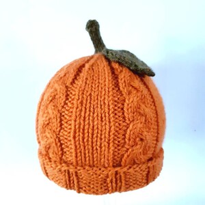 Knitting Patterns - Fall Baby Beanie Collection, Apple, Pumpkin and ...
