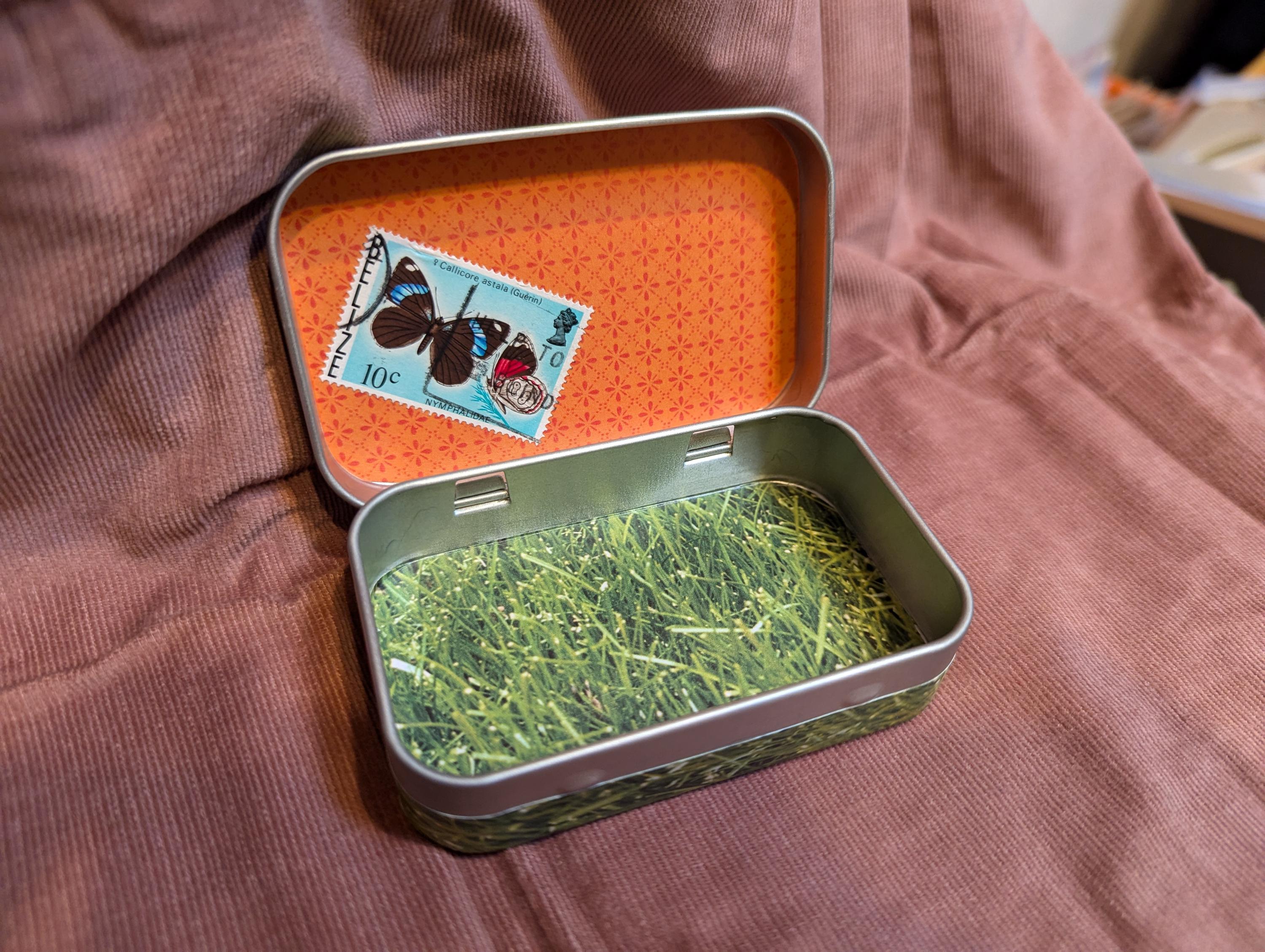 Bug Themed Altered Altoids Tin With Fun Bug Stuff - Etsy