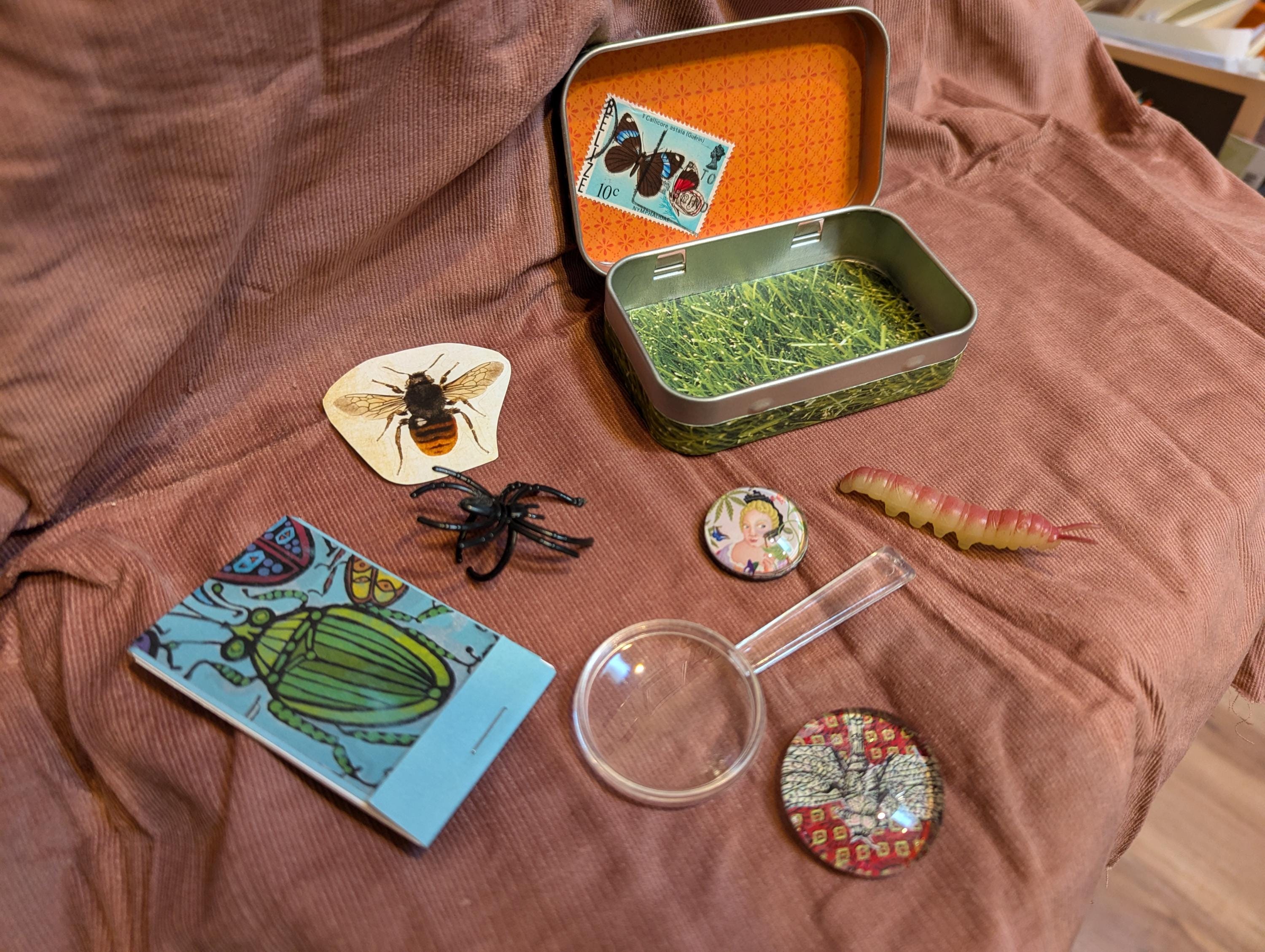 Bug Themed Altered Altoids Tin With Fun Bug Stuff - Etsy