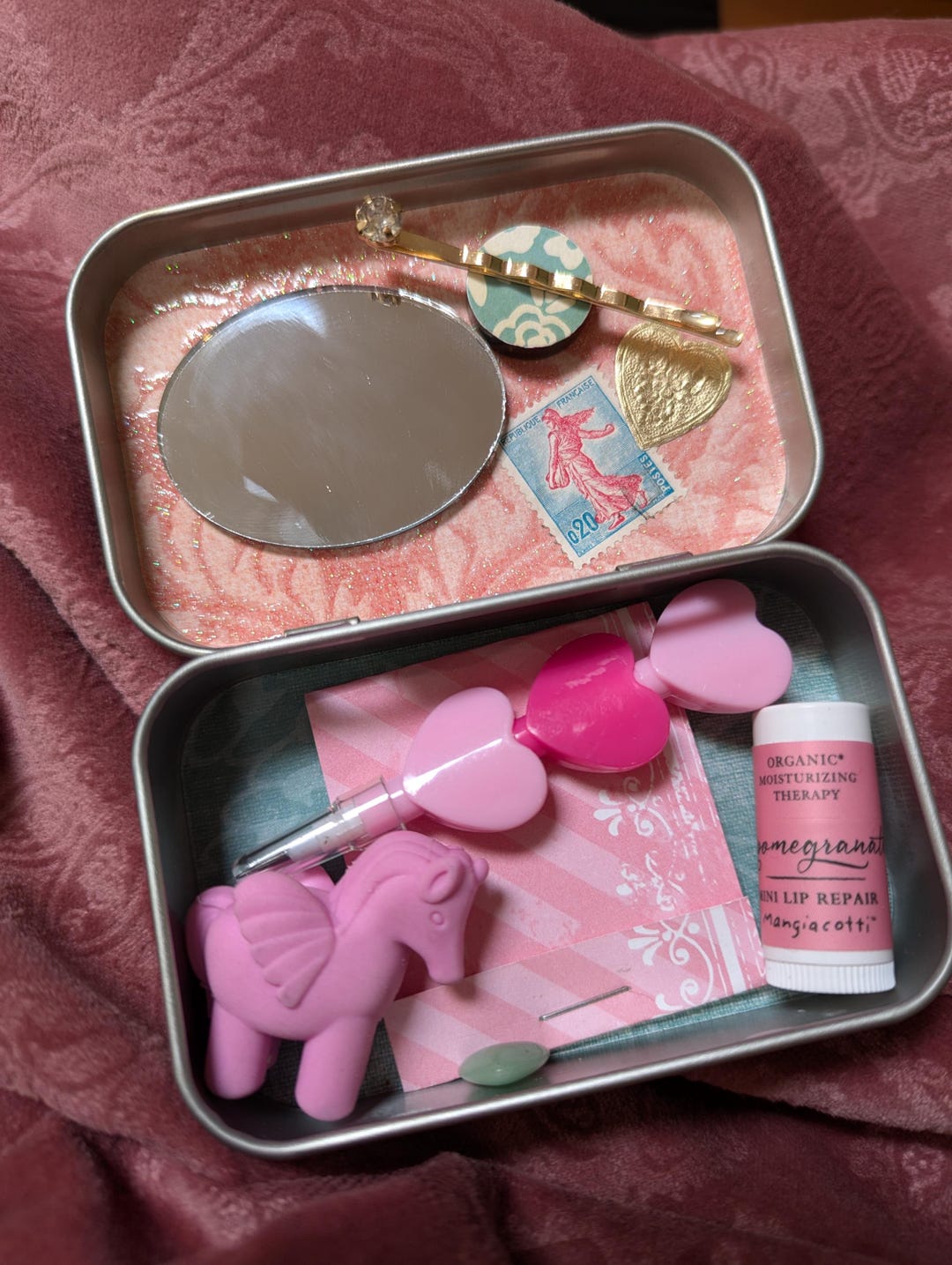 Birds and Flowers Altoids Tin Wallet - Etsy