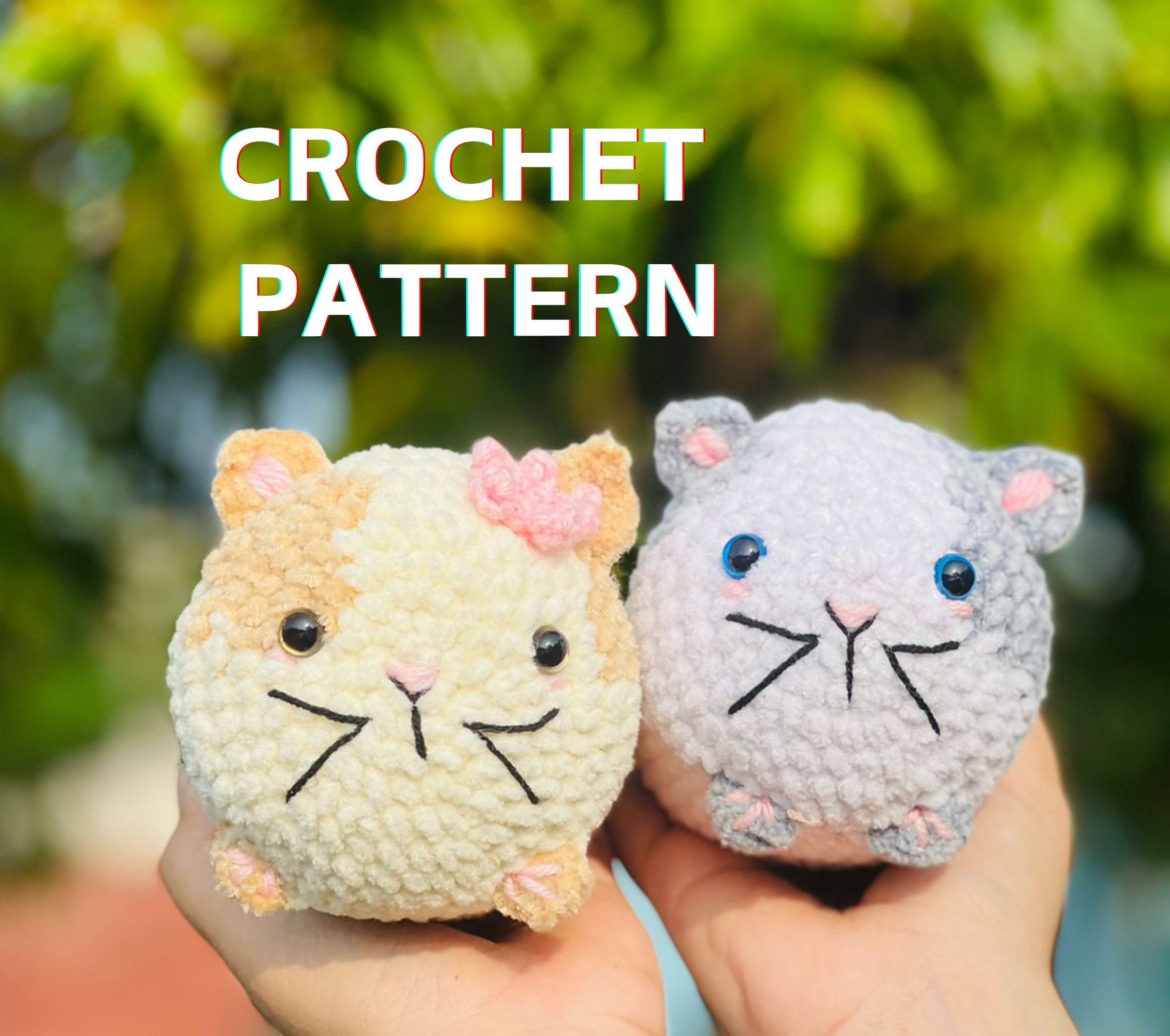 Cat Crochet Pattern No Sew 2 in 1, Loaf Cat Plushies, Amigurumi Crochet ...