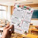 December Monthly Newsletter Template, Back to School, Weekly Classroom ...