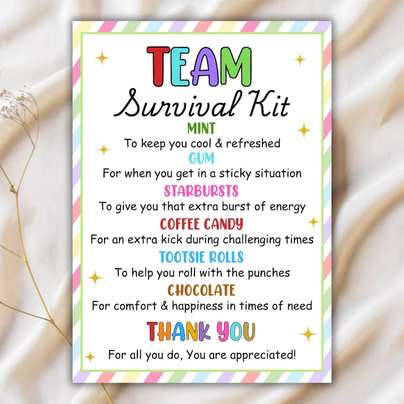 Work Survival Kit - Etsy