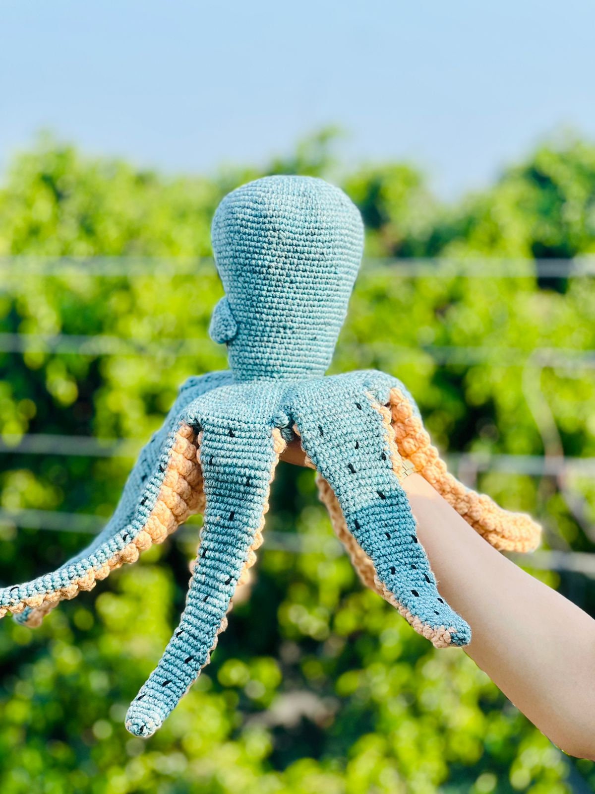 Octopus Crochet Pattern, No Sew Under the Sea Octopus Amigurumi Pattern ...