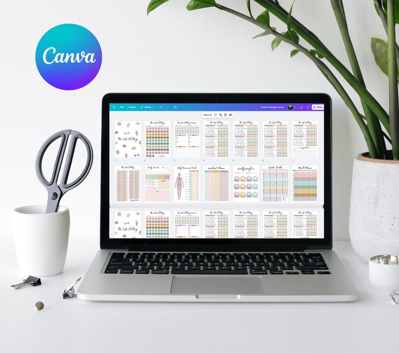Editable 75 Soft Challenge Tracker, 75 Soft Challenge, Daily 75 Soft ...