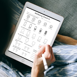 Student Wellness Check-in Printable, Daily Student Check-in, Wellbeing ...