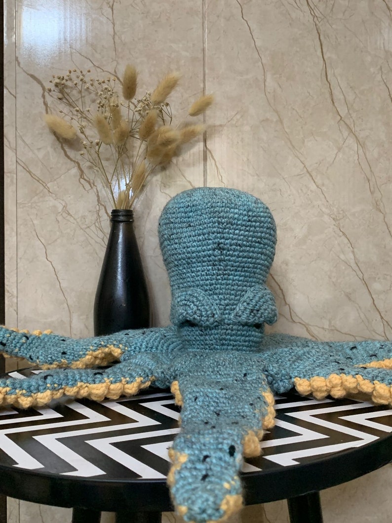 Octopus Crochet Pattern, No Sew Under the Sea Octopus Amigurumi Pattern ...