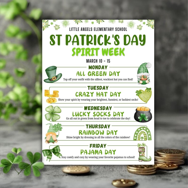 St Patricks Spirit Week - Etsy