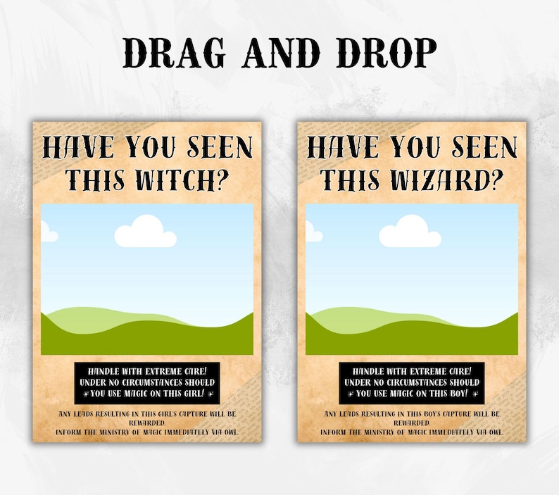 Editable Have You Seen This Wizard Party Poster Template, Wizard Wanted ...