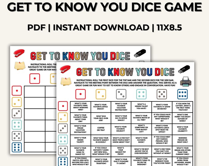 DICE BREAKERS | Team Building | Roll an Exercise | Fitness Activities ...