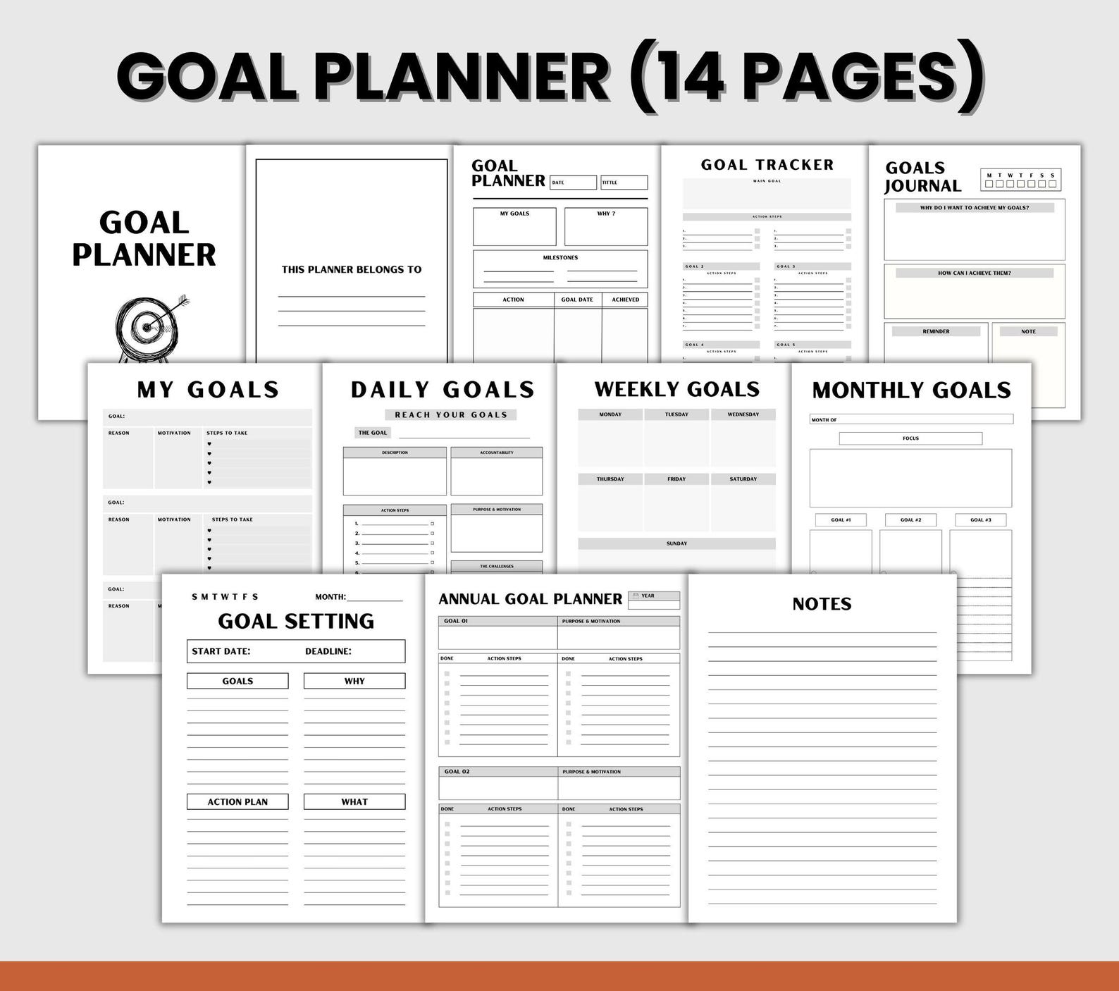 Mega ADHD Planner Bundle, Ultimate Life Planner Bundle 2025 ...