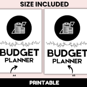 2025 Budget Finance Planner Bundle Printable, Digital Planner 2025 ...