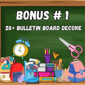 Bulletin Board Back to School Printable, Bulletin Board Letters ...