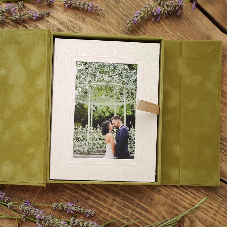 Luxury Photo Print Box With Custom Foil Frames – Perfect for Wedding ...