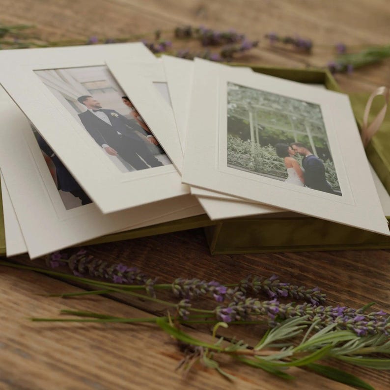 Luxury Photo Print Box With Custom Foil Frames – Perfect for Wedding ...