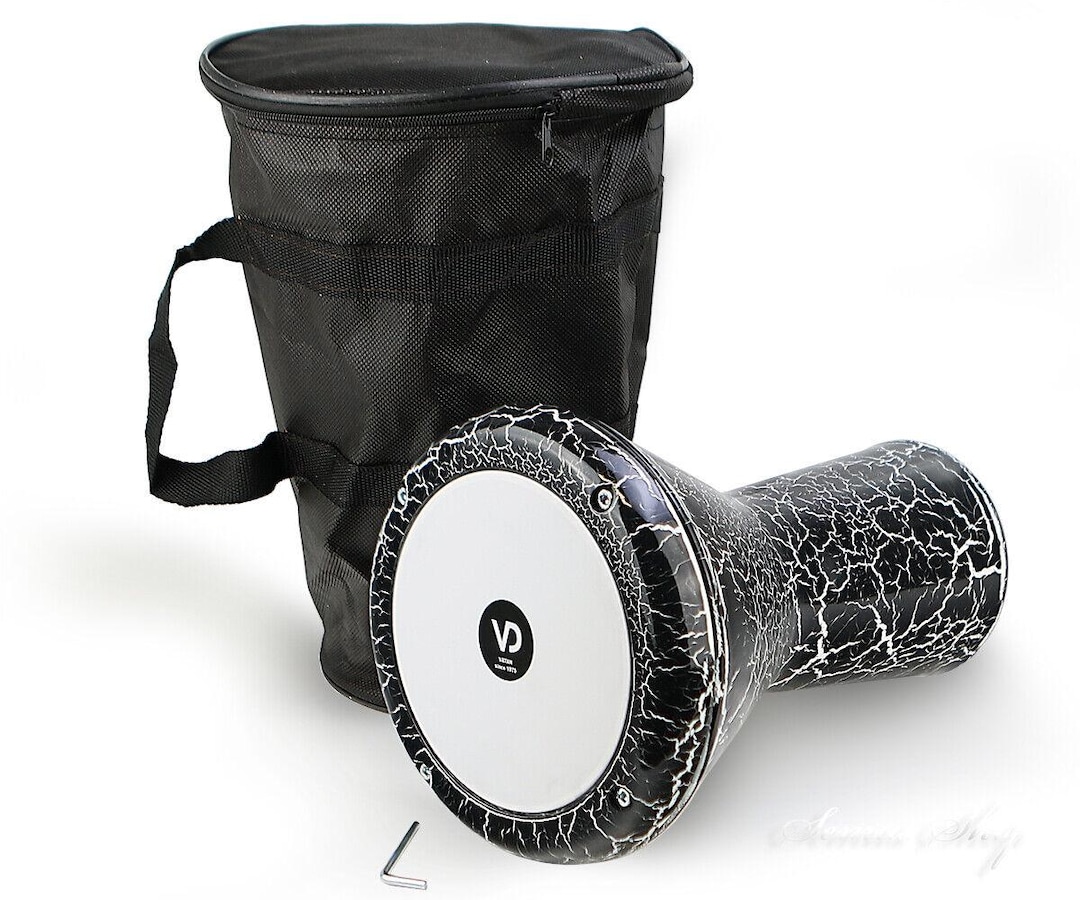 Oriental Children's Darbuka Drum Percussion Cast Aluminum Cracked ...