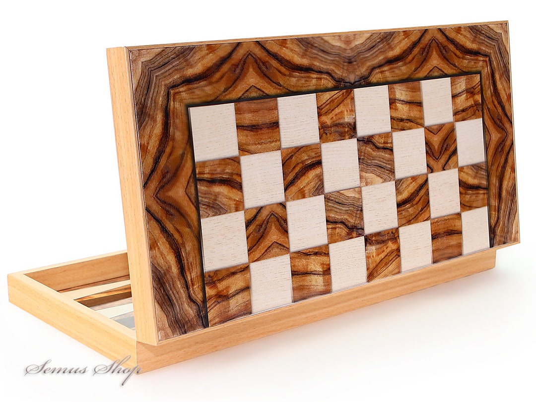 Luxury Backgammon Tavla Dama XXL Board Game Family Game Olives - Etsy