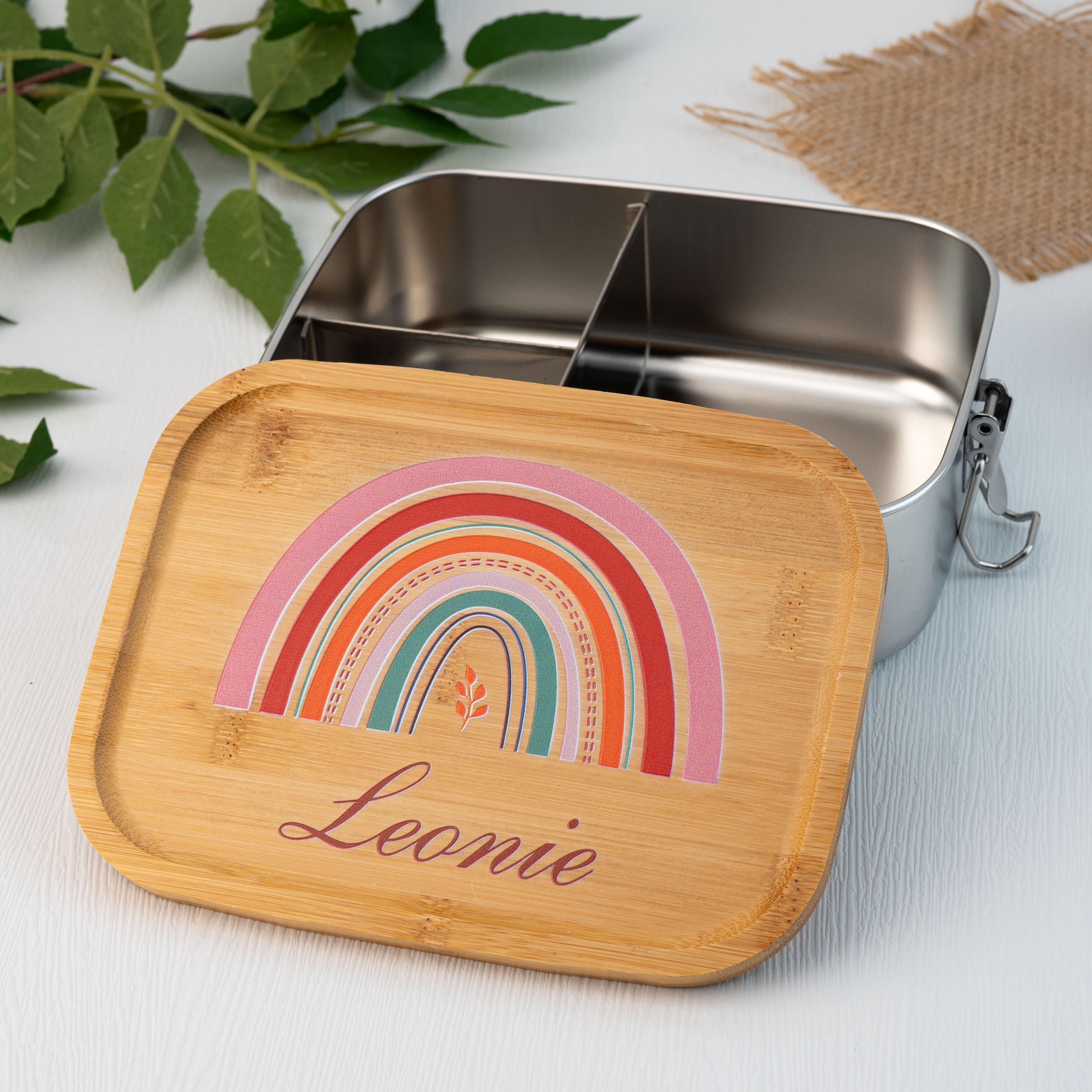 Rainbow Lunch Box,lunch Box Personalized,personalized Kids Lunch Box ...