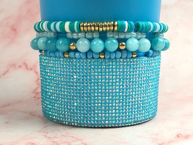 Christmas Stanley Blue Set | Stanley Shiny Bow Straw Topper | Stanley ...