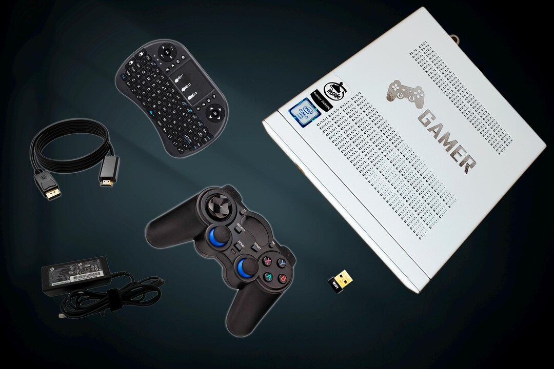 OG GAMER Gaming Console PC Batocera 5500+ Games 512gb Games Controller ...