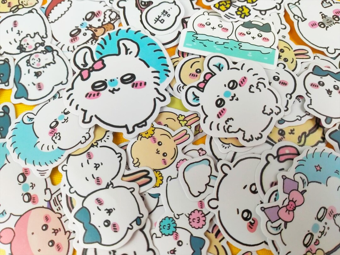 Pack of 60 Chikawa Stickers Chiikawa Stickers-notebook,luggage Stickers ...
