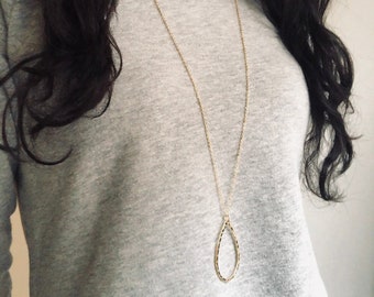 Simple Long Necklace - Etsy
