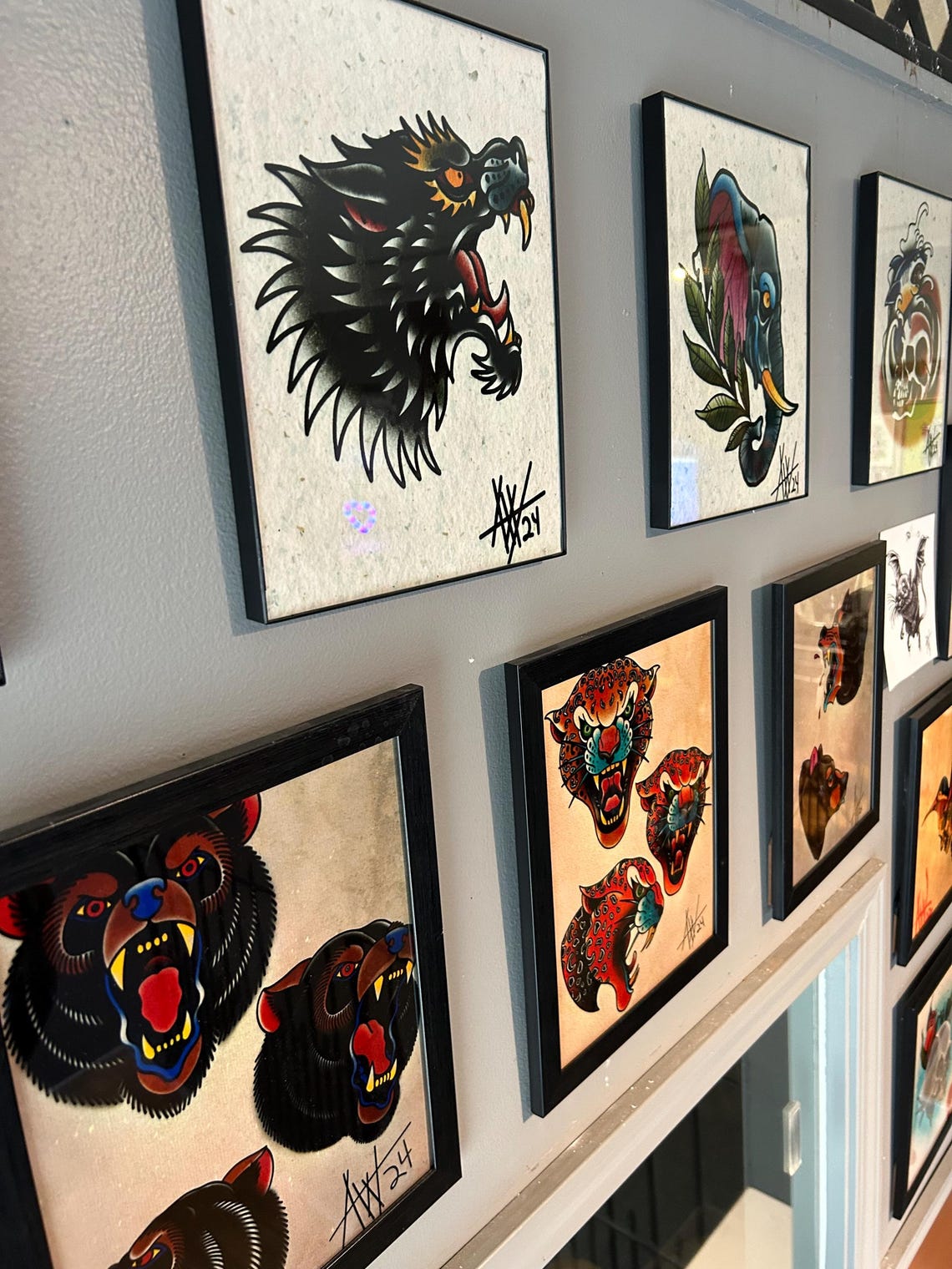 Traditional Wolf Head - Etsy