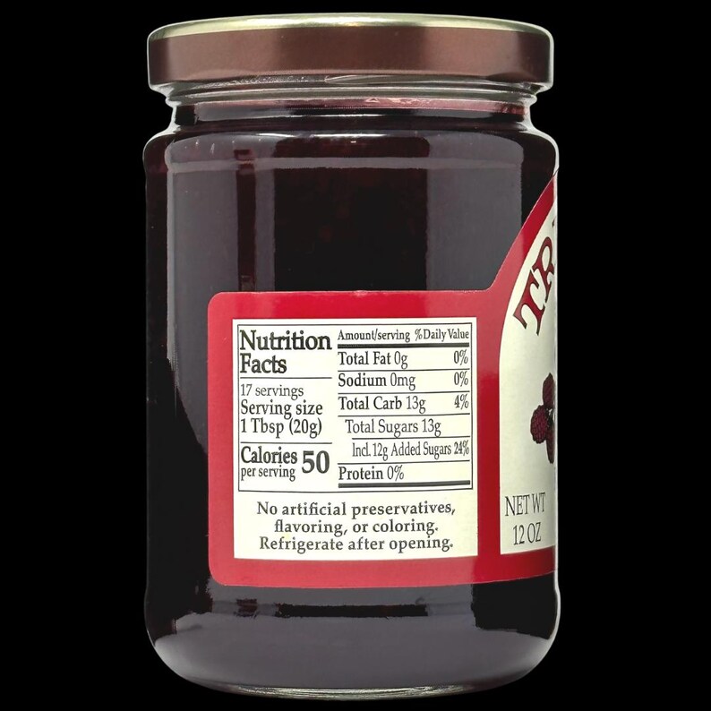 Trappist Preserves Red Raspberry Seedless Jam - Etsy