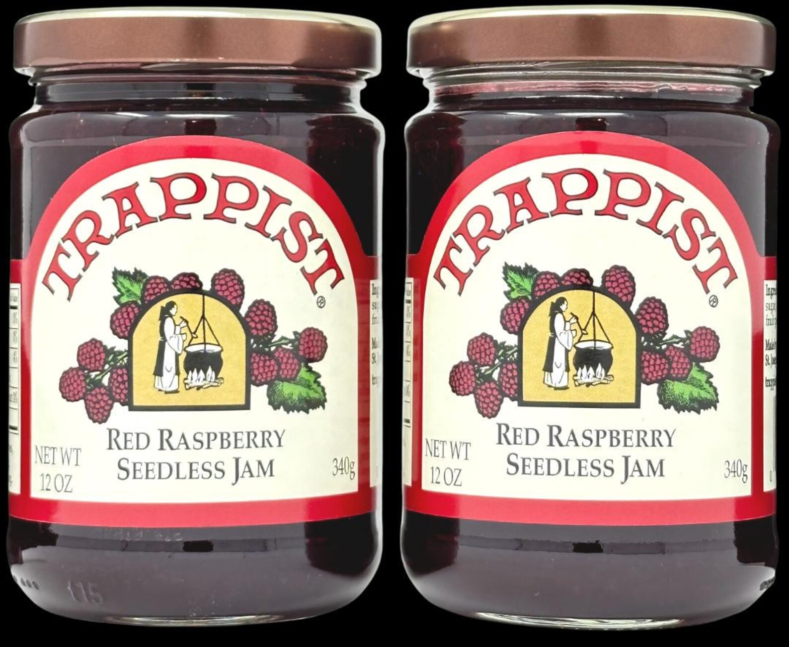 Trappist Preserves Red Raspberry Seedless Jam - Etsy