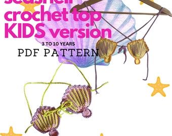 Seashell Crochet Top Pattern - Etsy