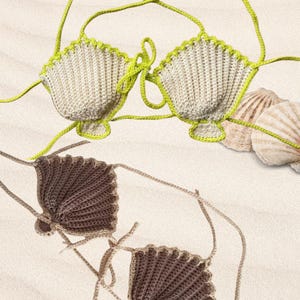 Seashell Top Crochet Pattern Mermaid Crochet Top Pattern for Beginners ...