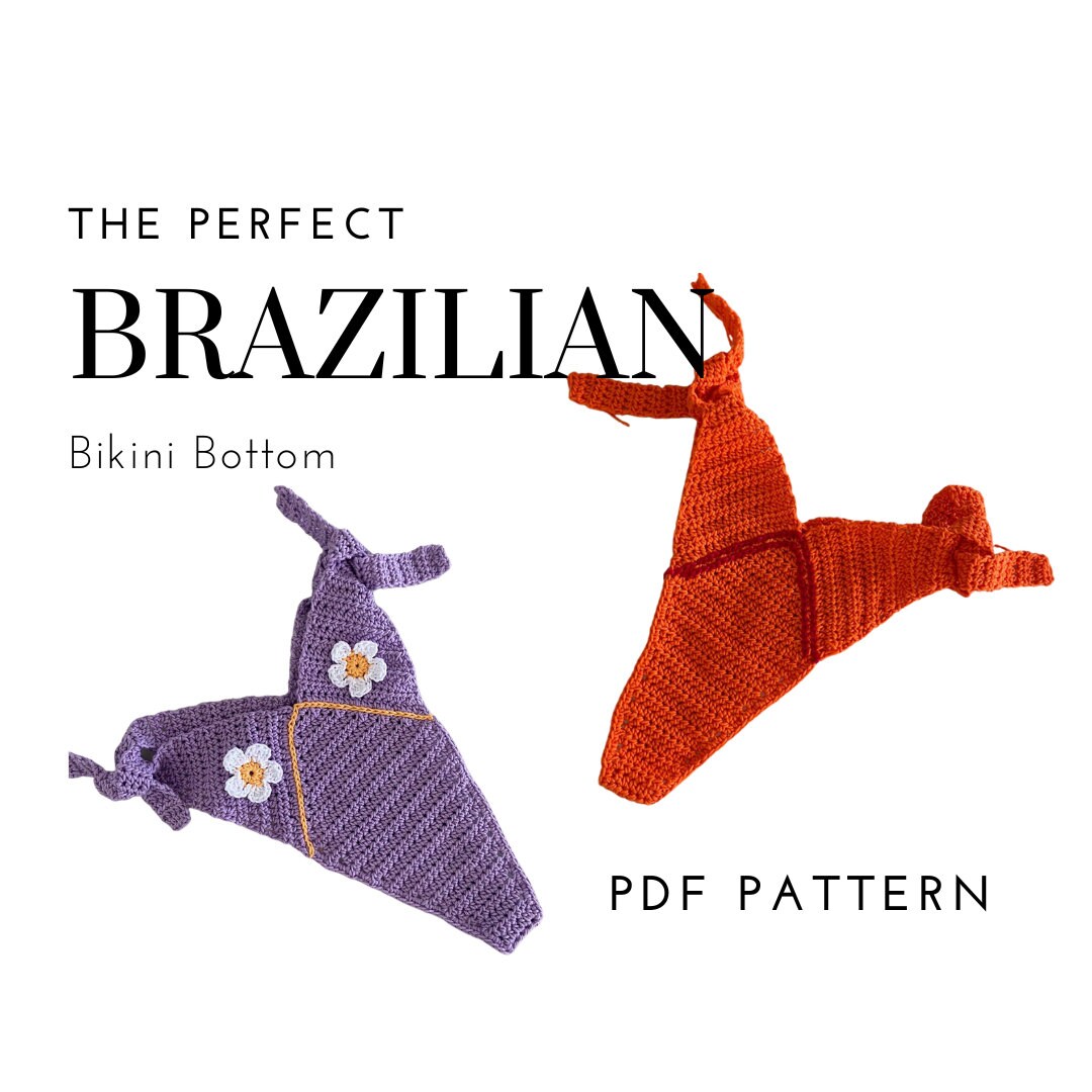 Brazilian Bikini Bottom Crochet Pattern - Etsy