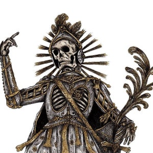 Saint Pancratius, the Armored Skeleton Holy Relic Giclee Fine Art Print ...