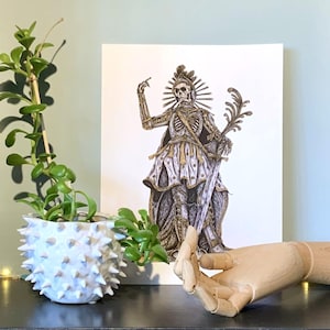 Saint Pancratius, the Armored Skeleton Holy Relic Giclee Fine Art Print ...