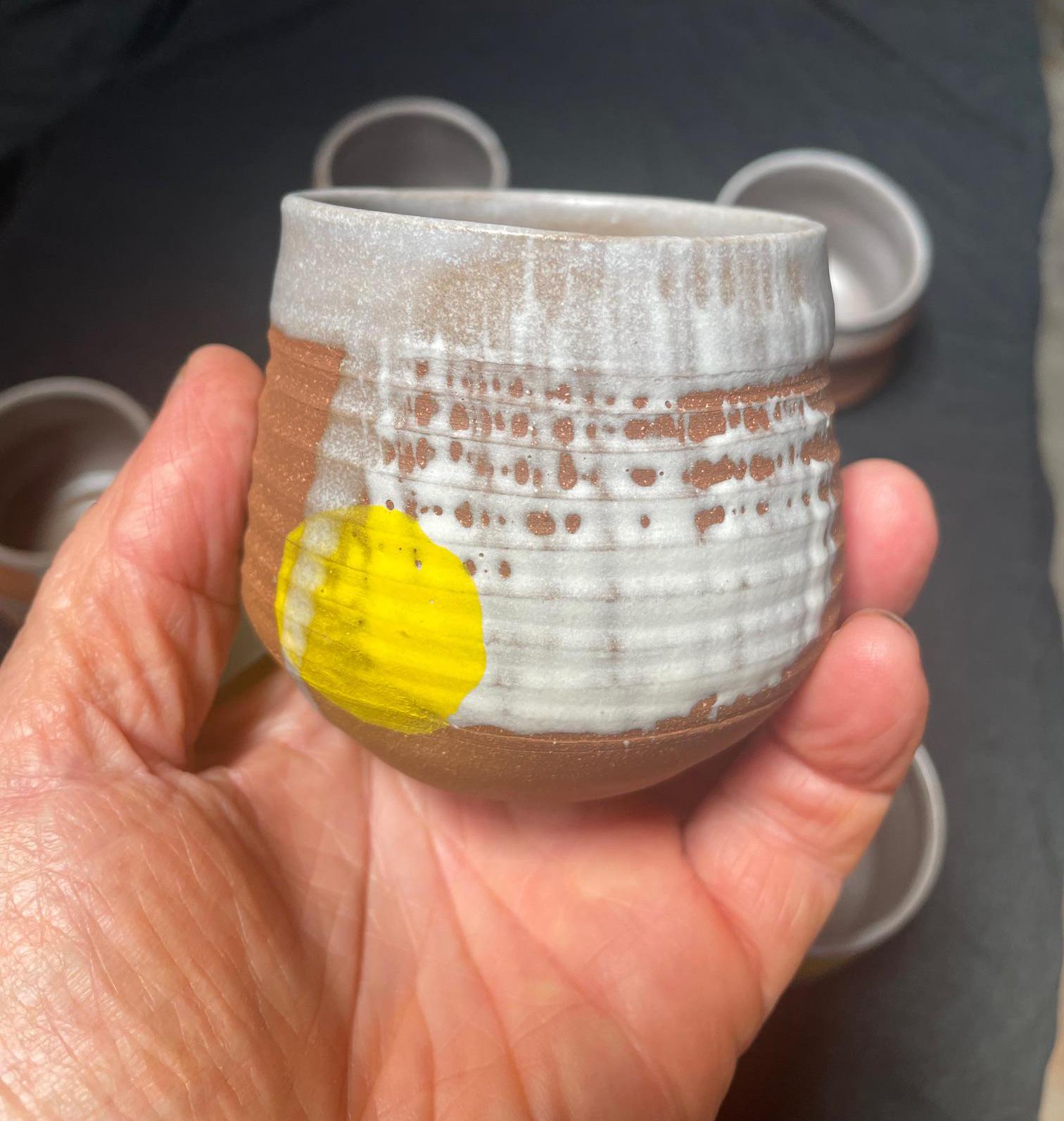 Small Hand Thrown Cups Without Handles. - Etsy